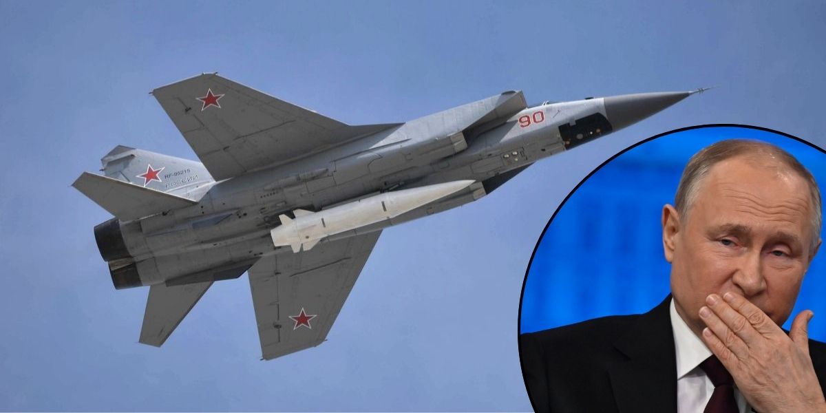 Putin mister MiG-31K til en værdi af omkring 340 millioner kroner i ...